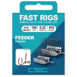 CTec Fast Rigs für modernes Feederangeln in Strömung.